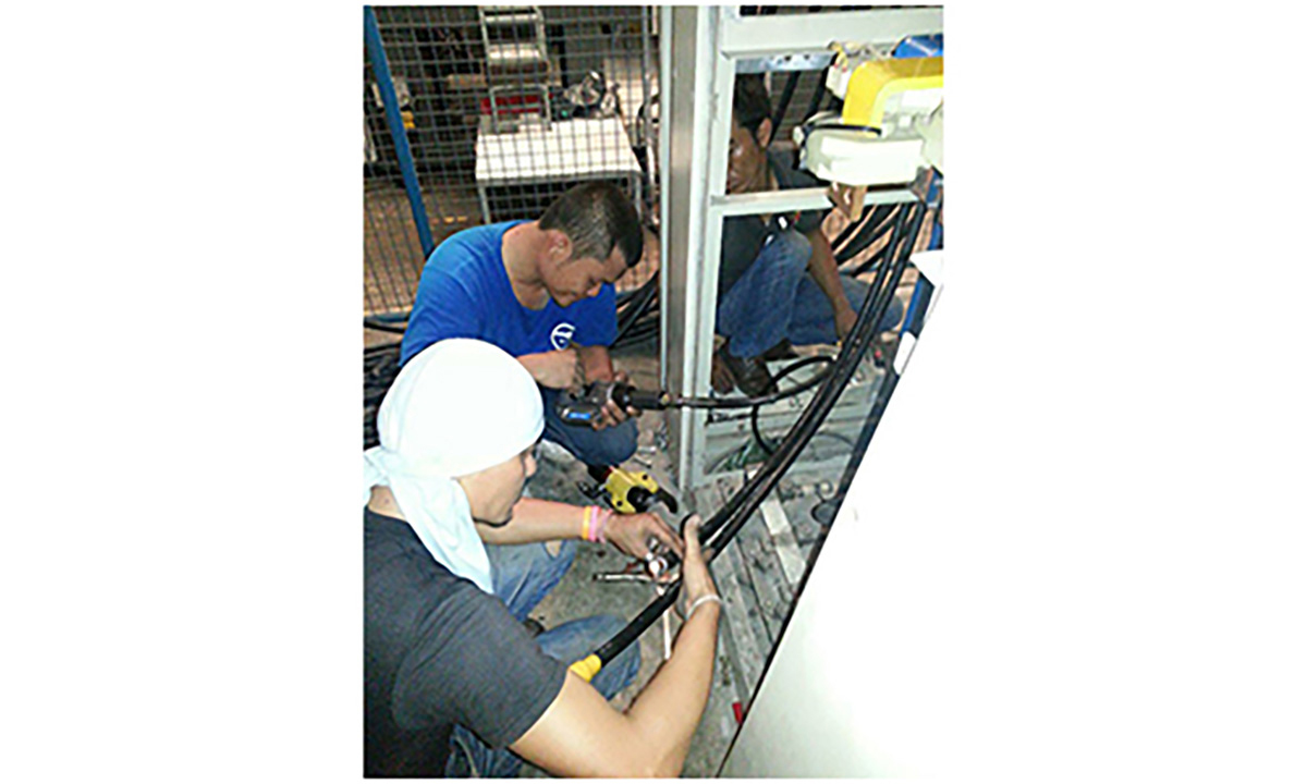 Wiring service | T.T.CONTROL SYSTEMS CO., LTD.